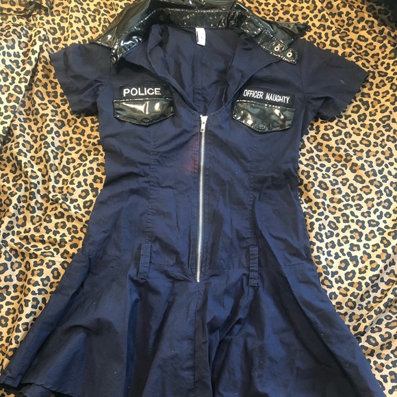 Forplay | Dresses | Naughty Officer Keyhole Dress Halloween Costume ...